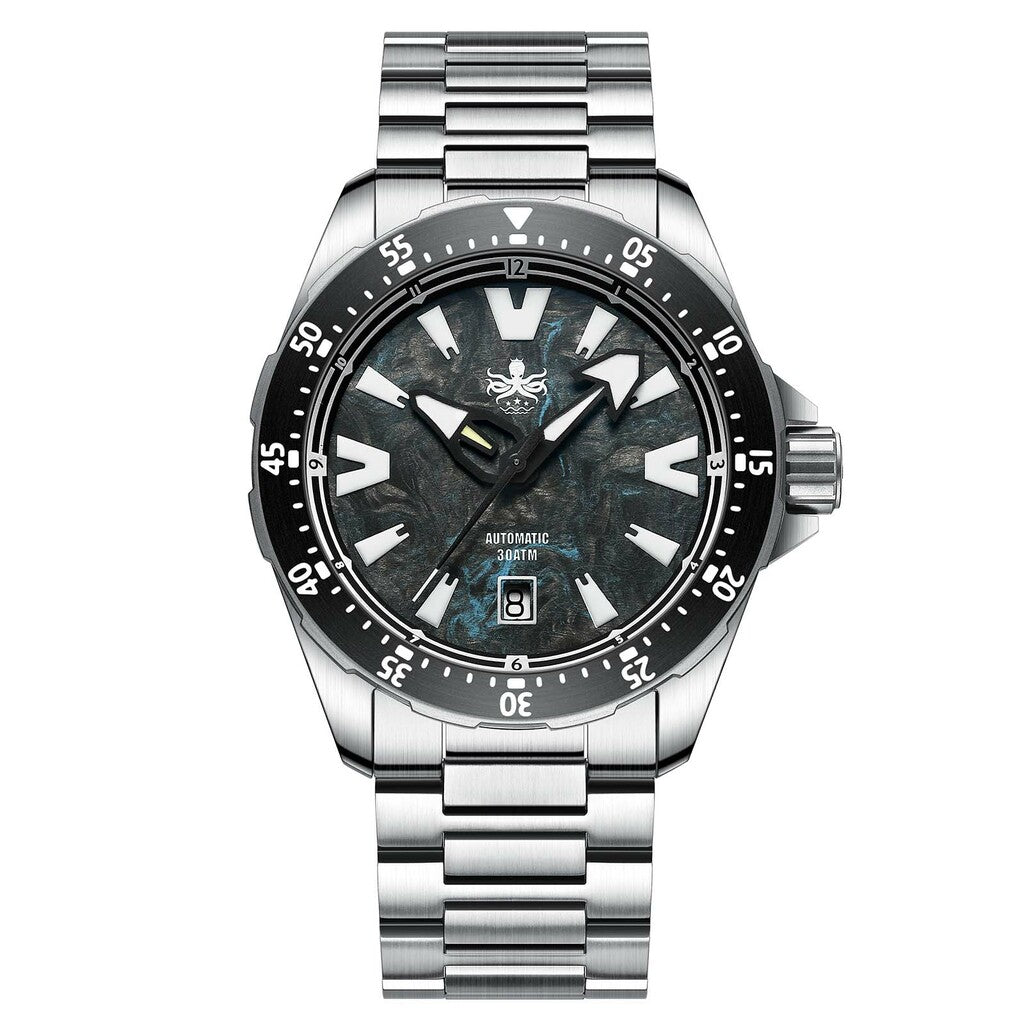 PHOIBOS APOLLO TITANIUM 300M Automatic Watch PY041B Dark Blue – Time ...